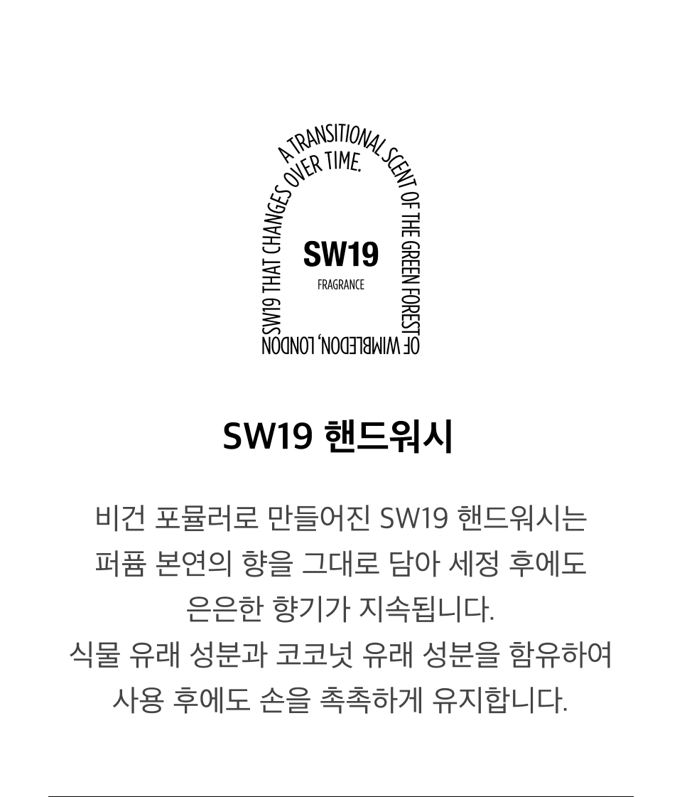 SW19(에스더블유19) [SW19] SW19 3pm HAND WASH (280ml) | S.I.VILLAGE (에스아이빌리지)